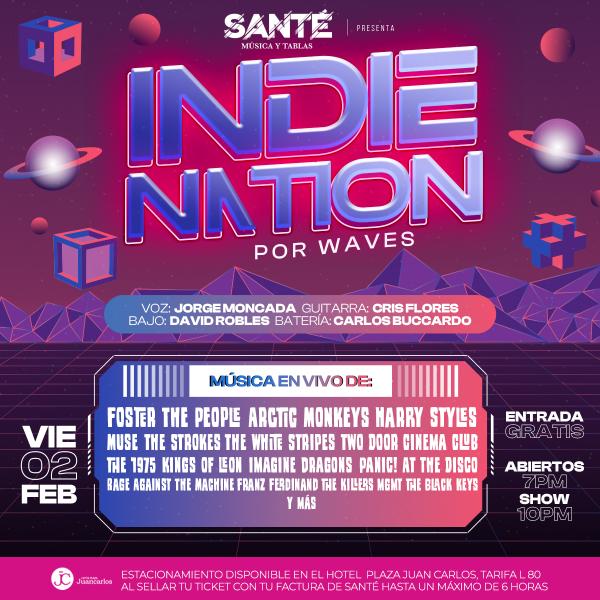 EL INDIE NATION UN INNOVADOR ESPECIAL REPLETO DE ÉXITOS DE BANDAS Y ...