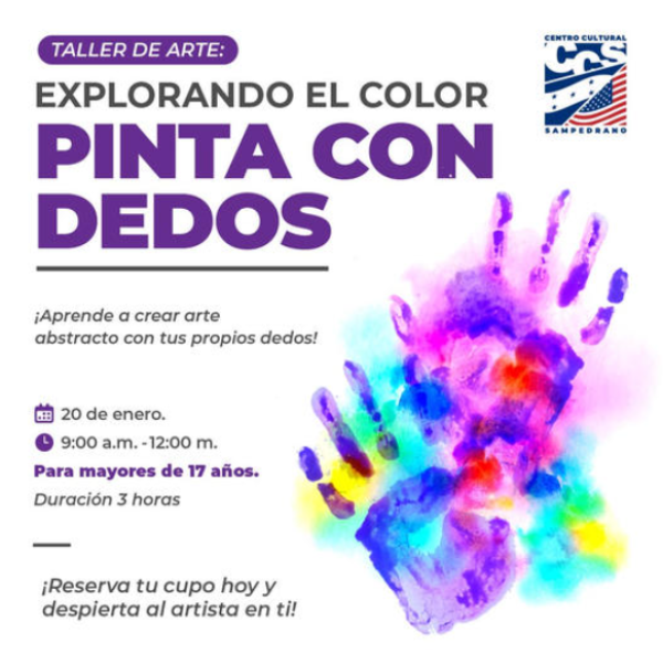Taller de Arte: Explorando el Color - Pinta con Dedos | RDS - Eventos.hn