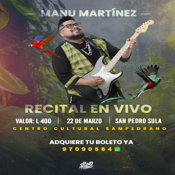 Manu Martínez y su banda en vivo | RDS - Eventos.hn
