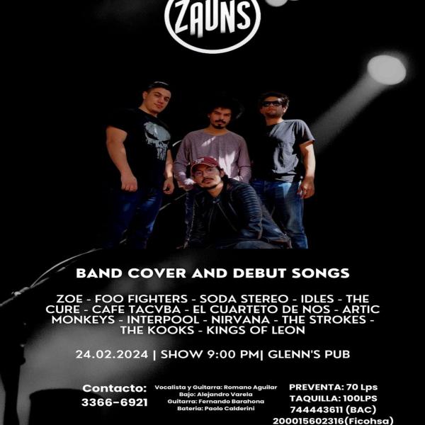 Band Cover and Debut Songs | RDS - Eventos.hn