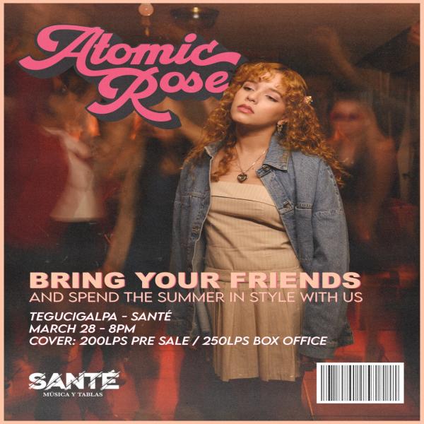Atomic Rose nos invita a noche de verano con ellos | RDS - Eventos.hn