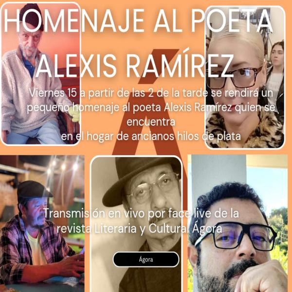 Homenaje al poeta Alexis Ramírez | RDS - Eventos.hn