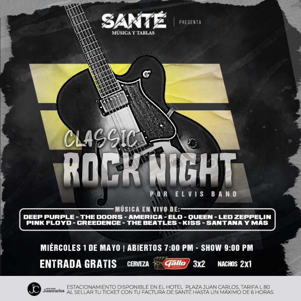 Classic Rock Night con la música que nunca muere | RDS - Eventos.hn