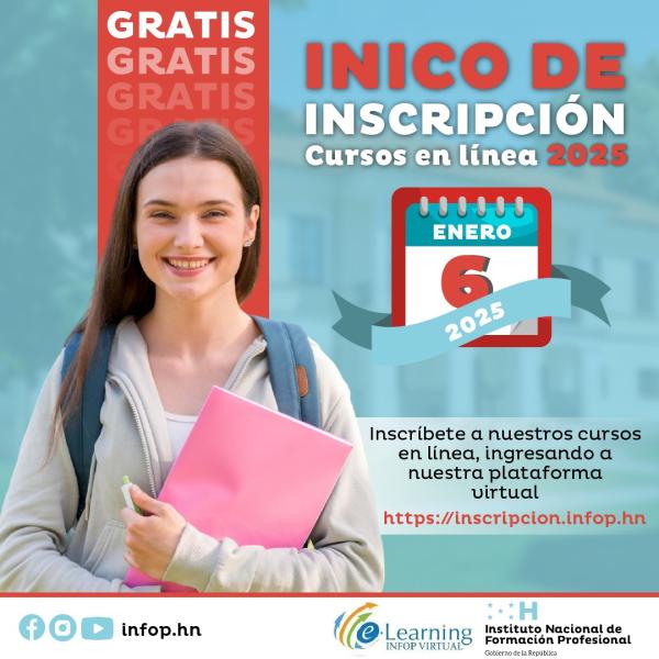 INFOP: Cursos modalidad virtual | RDS - Eventos.hn